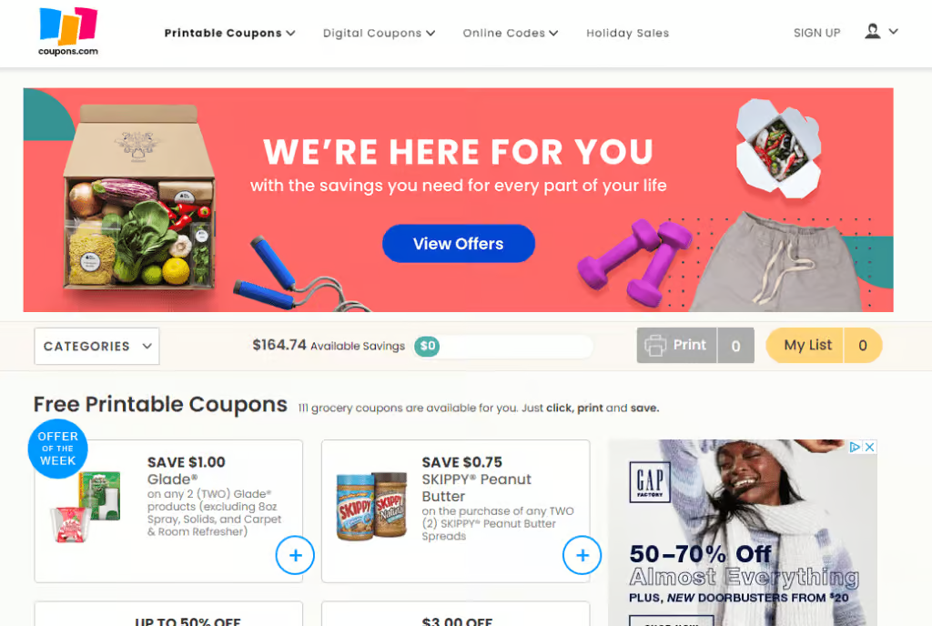The 23 Best FREE Coupon Sites to Save Money Online - EarthWeb
